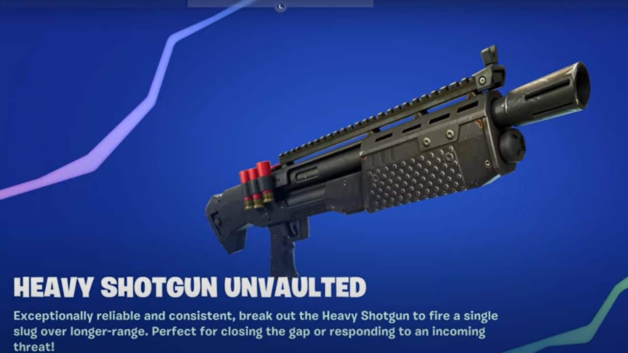 How and Where to Get Heavy Shotgun in Fortnite Chapter 4