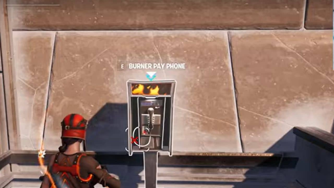 Fortnite: How to Increase Heat Level using a Burner Pay Phone