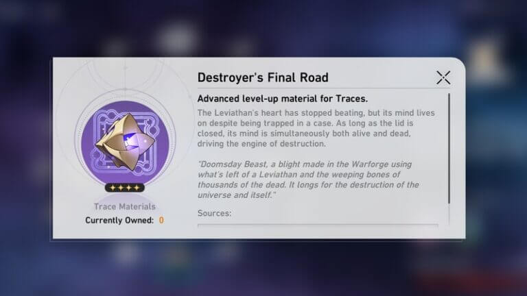 How To Get Destroyer's Final Road in Honkai Star Rail