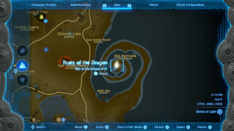 All Dragon Tear Locations in Zelda Tears of the Kingdom