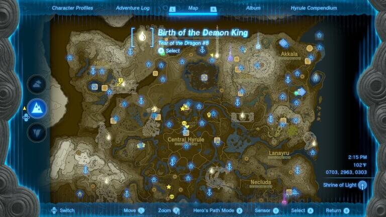 All Dragon Tear Locations in Zelda Tears of the Kingdom