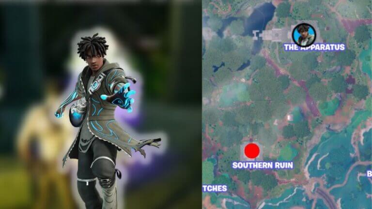 How To Bring the Prism to Trace at the Apparatus in Fortnite
