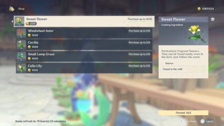 All Sweet Flower Locations in Genshin Impact | The Nerd Stash