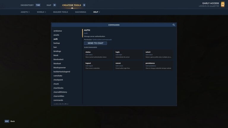 All Hytale Creative Mode and Server Console Commands | The Nerd Stash