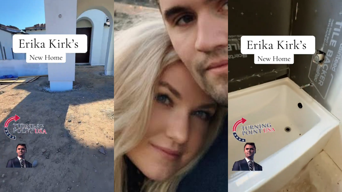 Arizona Plumber Exposes Erika Kirk's Alleged Nice New House During ...